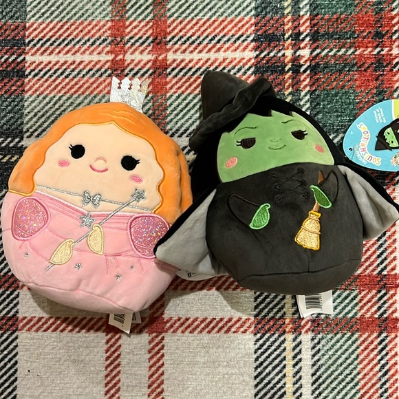 Squishmallows | Toys | Wicked Squishmallows Glinda And Elphaba From ...